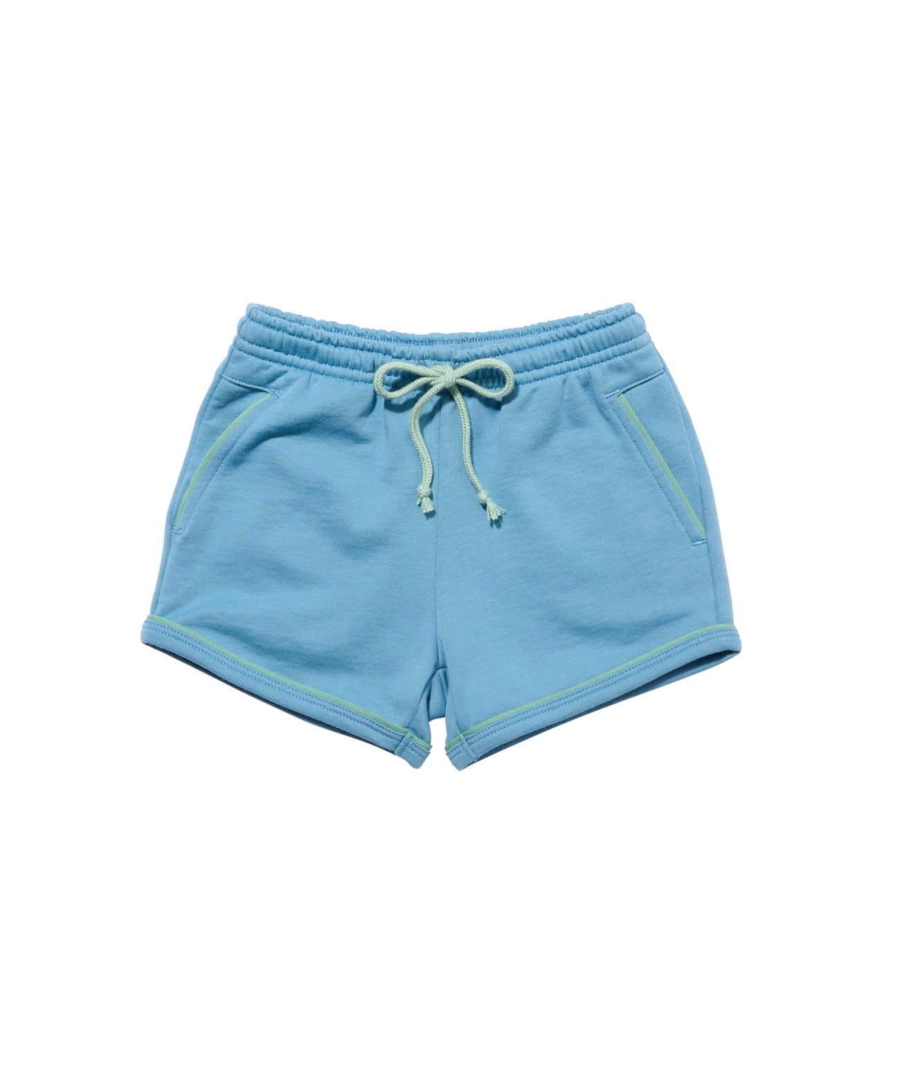 Dusty Blue Sweat-shorts | Oso & Me